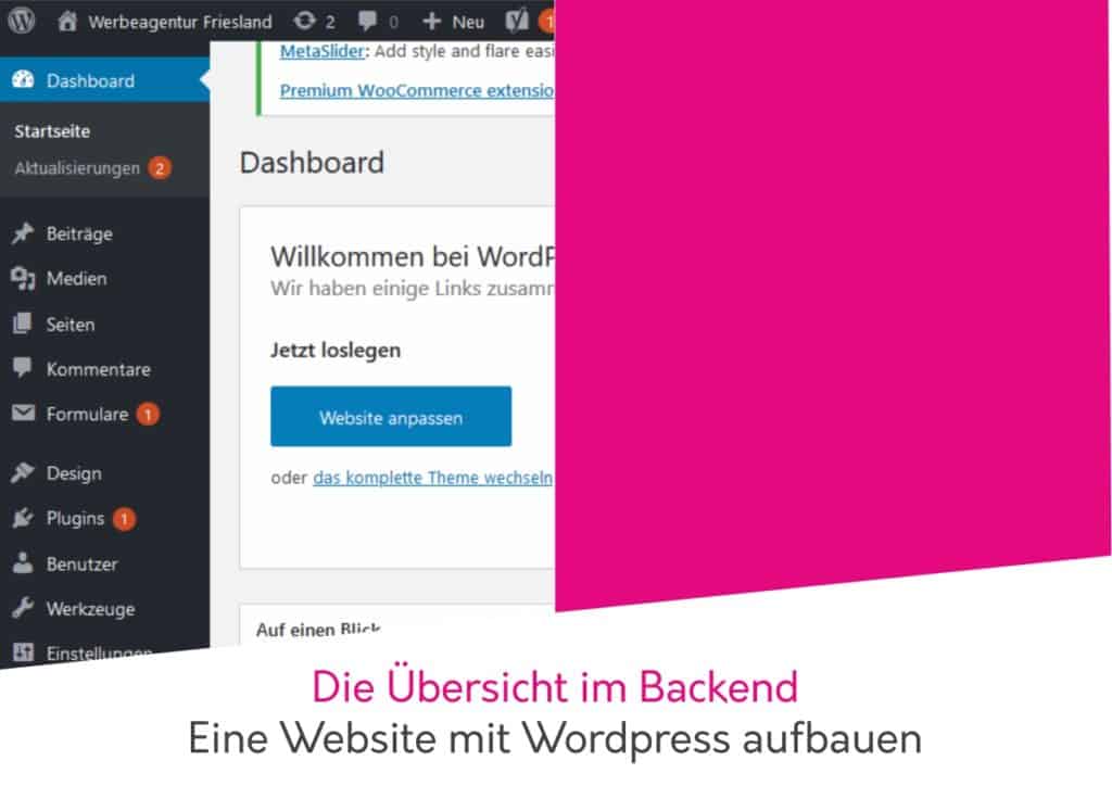 Wordpress Schulung fürs Digitalbusiness • Werbeloge Varel